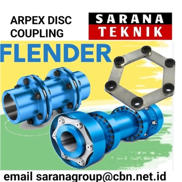 Jual FLENDER COUPLING ARPEX DISC PT. SARANA TEKNIK Jakarta | Sarana Teknik
